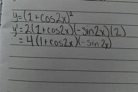 Calculus Is This Problem Correct Using The Chain Rule Method R