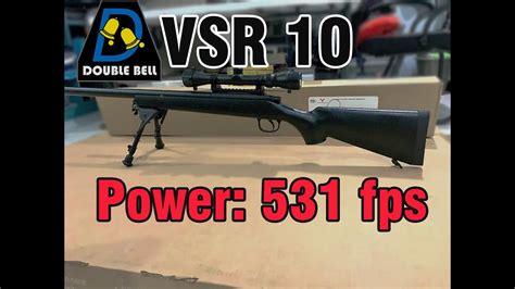 Dbell Vsr10 Sniper Riffle With Bipod And Scope Youtube