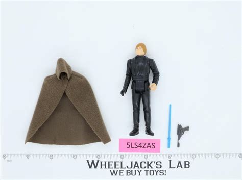 Luke Skywalker Jedi Knight BLUE SABER Complete Star Wars ROTJ 1983 NO