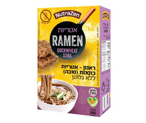 אטריות ראמן כוסמת סובה 280 גר כרמלה