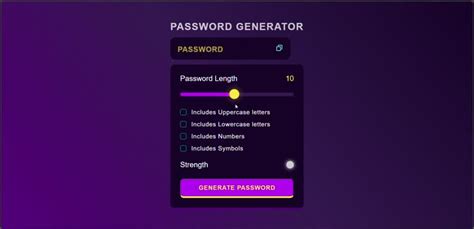 Webdevelopment Javascript Html Css Passwordgenerator Shivam Mourya