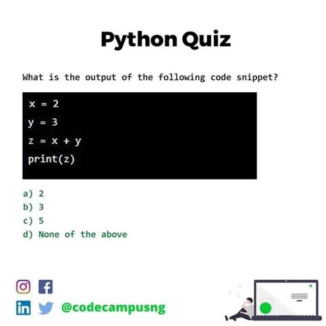 Code Campus On Linkedin Quiz Programming Javascript Js Framework