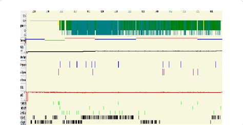 Titration Polysomnogram Hypnogram Yellow N1 Green N2 And Dark Green