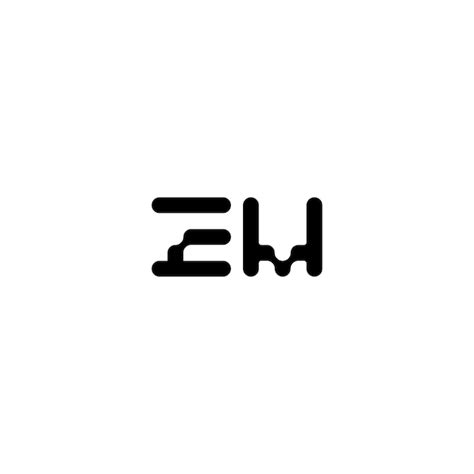 Premium Vector Ew Monogram Logo Design Letter Text Name Symbol