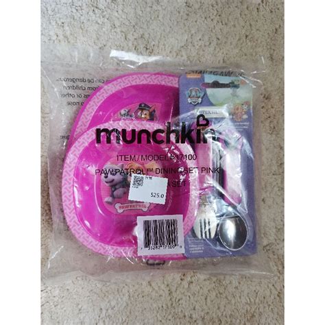 Paw Patrol Dining Set Munchkin Shopee Philippines
