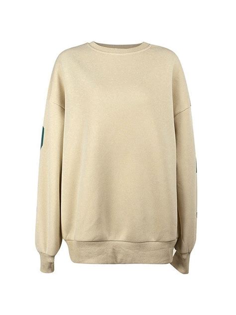 Oversize College Hoodie With Slogan