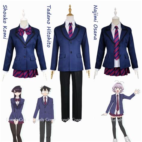 Hot★new Anime Komi Cant Communicate Cosplay Costume Shouko Komi Najimi
