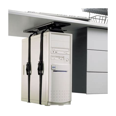 Universal Sliding And Swiveling Computer Holders With Adjustable Straps CPU 92 Series