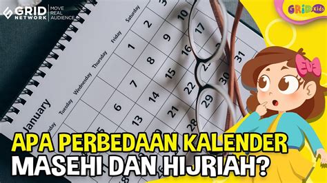 Perbedaan Dasar Perhitungan Kalender Masehi Dan Kalender Hijriah Bobo