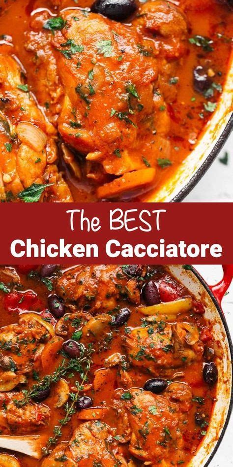 Italian Chicken Cacciatore Artofit