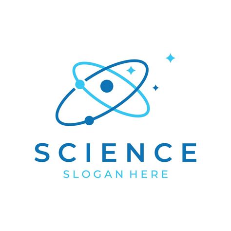 Modern Science Particle Or Molecule Element Logo Design Logo For