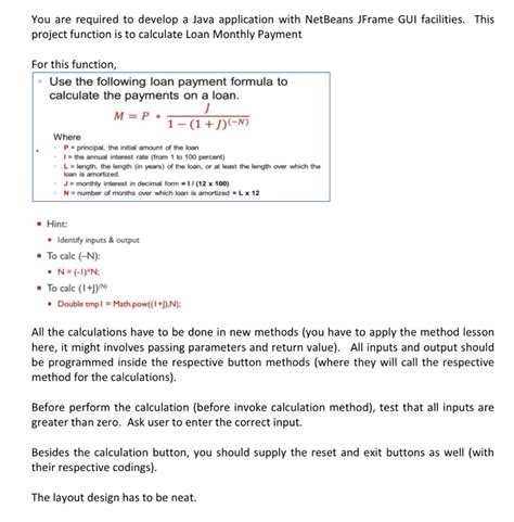 Solved You Are Required To Develop A Java Application With Chegg