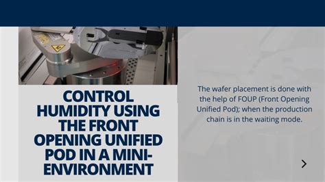 Ppt What Is Foup Top Most Benefits Of Using The 300mm Foup Wafer Load