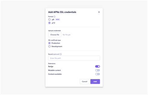Register Push Notification Credentials Chat Ios Sdk Sendbird Docs