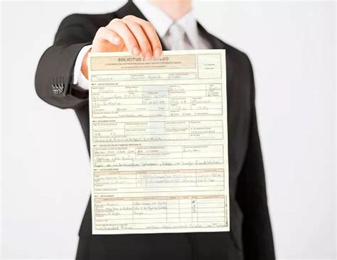 Llenar Solicitud De Empleo