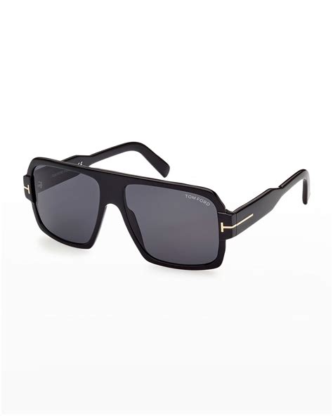 Buy Tom Ford Mens Camden Square T Logo Sunglasses At 25 Off