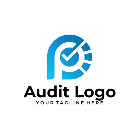Premium Vector Audit Logo Vector Design Template