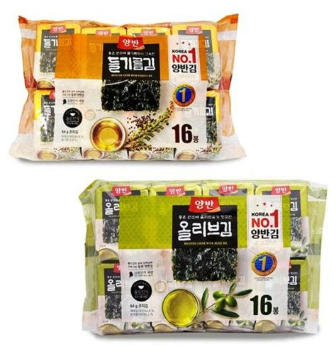 동원 양반김 16봉 김반찬 반찬 올리브김 들기름김 올리브유김 티몬