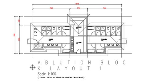 Planning Design Drawing Of Ablution Block Design Drawing Cadbull