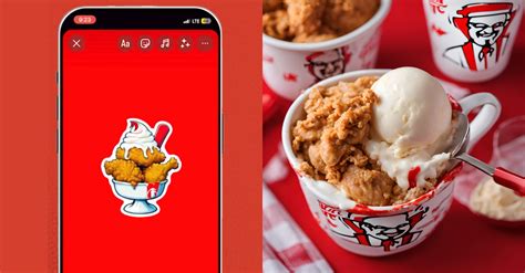 Create The Craziest Kfc Snack Using Ai Stickers And Kfc Will Bring The
