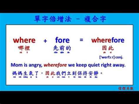英文單字倍增法 複合字09 Expand your English by compound words 09 YouTube
