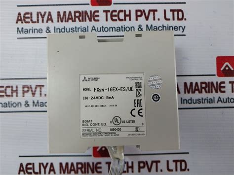 Mitsubishi Electric Fx2n 16ex Esul Input Module Extension Block