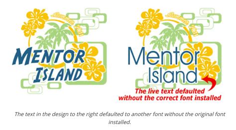 How To Convert Text To Curves When Sending Artwork