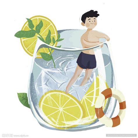 夏天夏季卡通元素设计图其他广告设计设计图库昵图网