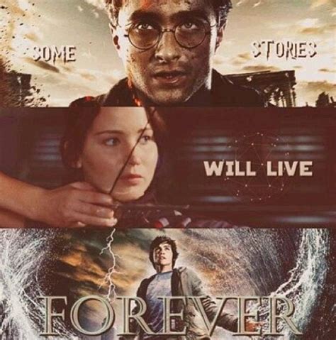 Harry Potter Katniss Everdeen And Percy Jackson Hunger Games Percy