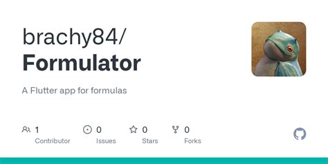 Github Brachy84 Formulator A Flutter App For Formulas