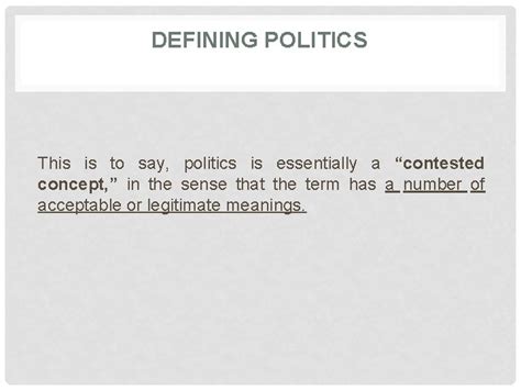 What Is Politics Andrew Heywood Chapter 1 Pp