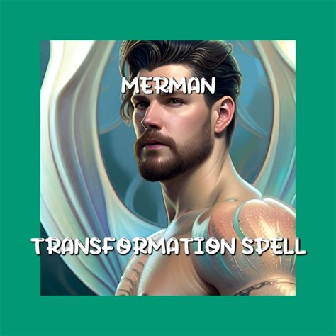 Mermanmermaid Transformation Spell Etsy
