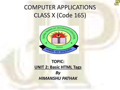 basic html tags pptx web design and html internet