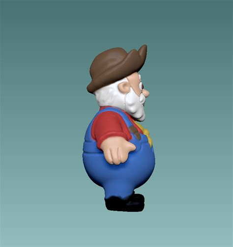 stinky pete the Prospector from toy story文件用于 STL 三维打印Cults
