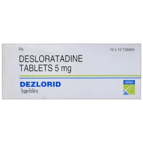 Tablet Desloratadine 5mg Tab For Hospital At ₹ 49 Stripe In Nagpur