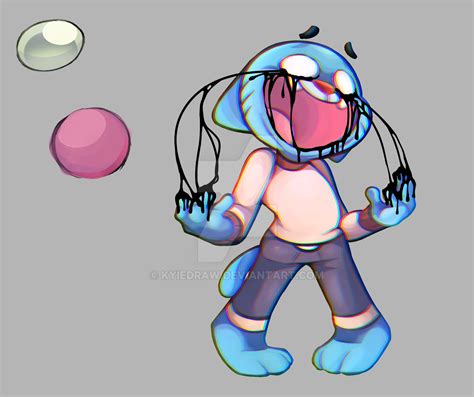 Pibby Gumball [shading Practice] By Kyiedraw On Deviantart