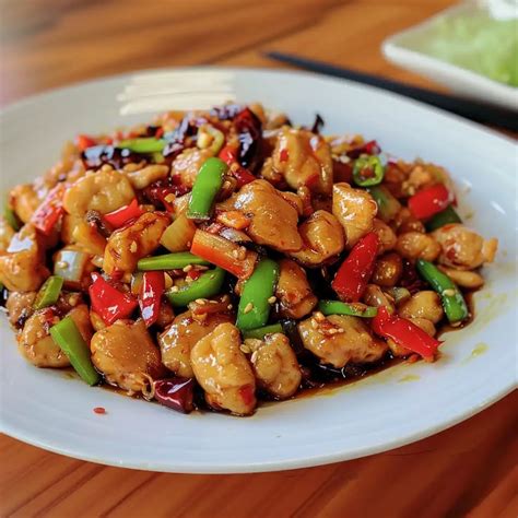 Gong Pao Chicken Healthy Kung Pao Chicken Chinese Chicken Curry