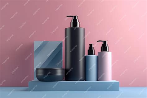 Premium Photo Beauty And Skincare Products Trendy 3d Design Of Summer