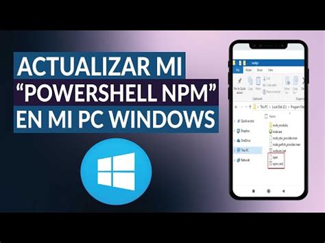 Cómo actualizo las herramientas de PowerShell NPM en mi PC con Windows Fácil tutorial Magazine