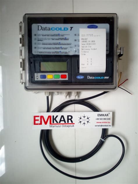 Rejestrator temperatury Termograf Carrier DataCOLD 500 - UŻYWANY