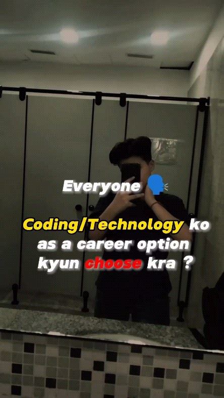 Fall In Love With Coding 15k🎯 Why Did You Choose Technical Field Computer Science