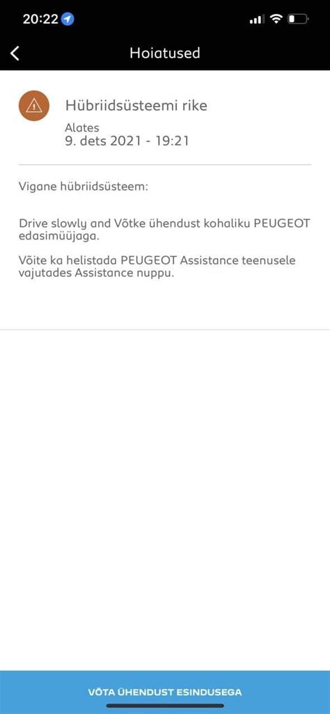 E Braking System Fault Peugeot Forums