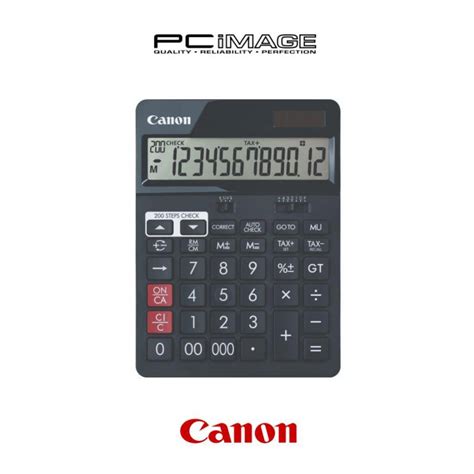 Canon As R Digits Desktop Calculator Bring Added Accuracy And