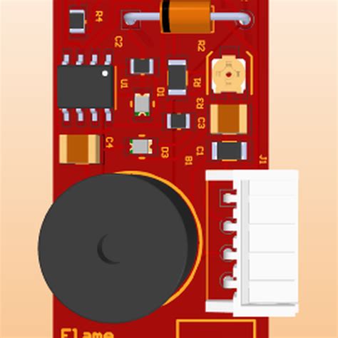 Fire Alarm Sensor With Arduino Interface PCB Board Hackaday Io