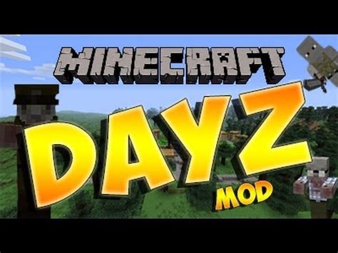 Minecraft DAYZ MOD YouTube
