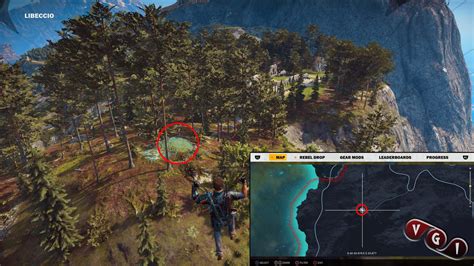 Just Cause 3 карта с местонахождением гробниц в Libeccio