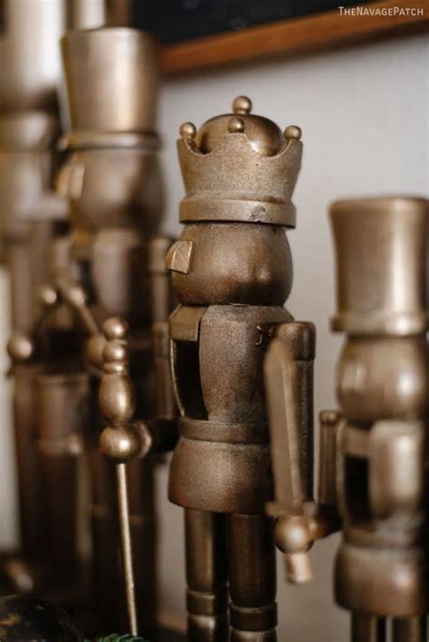 Diy Antique Brass Nutcrackers Arhaus Dupe The Navage Patch