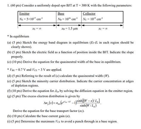 Solved Semiconductor Engineering Please Answer The Chegg
