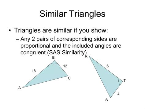 Similar Triangles Ppt And Examples Ppt Physics Science