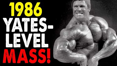 1980s Hidden Gem Dale Ruplinger Transformation To Muscle Monolith A Dorian Yates Level